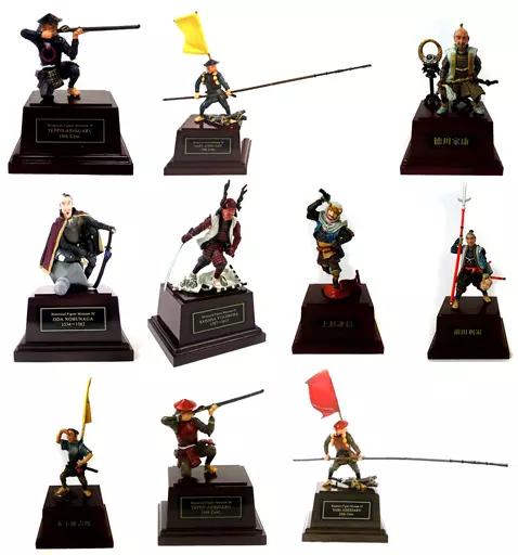 Trading figure 11-kind set "Historical Figure Museum PART1 : Conqueror ...
