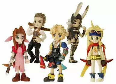 Trading figure Complete set of all 5 types FINAL FANTASY Trading Arts ...