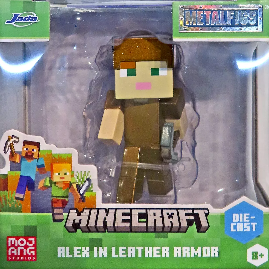 Allex "Minecraft Metal Fig W3 Individual Blister Package Specifications ...