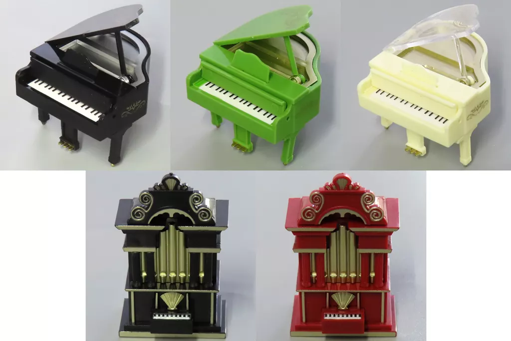 Grand Piano & Organ Mascot Duee 5-Type Set | Toy Hobby | Suruga-ya.com