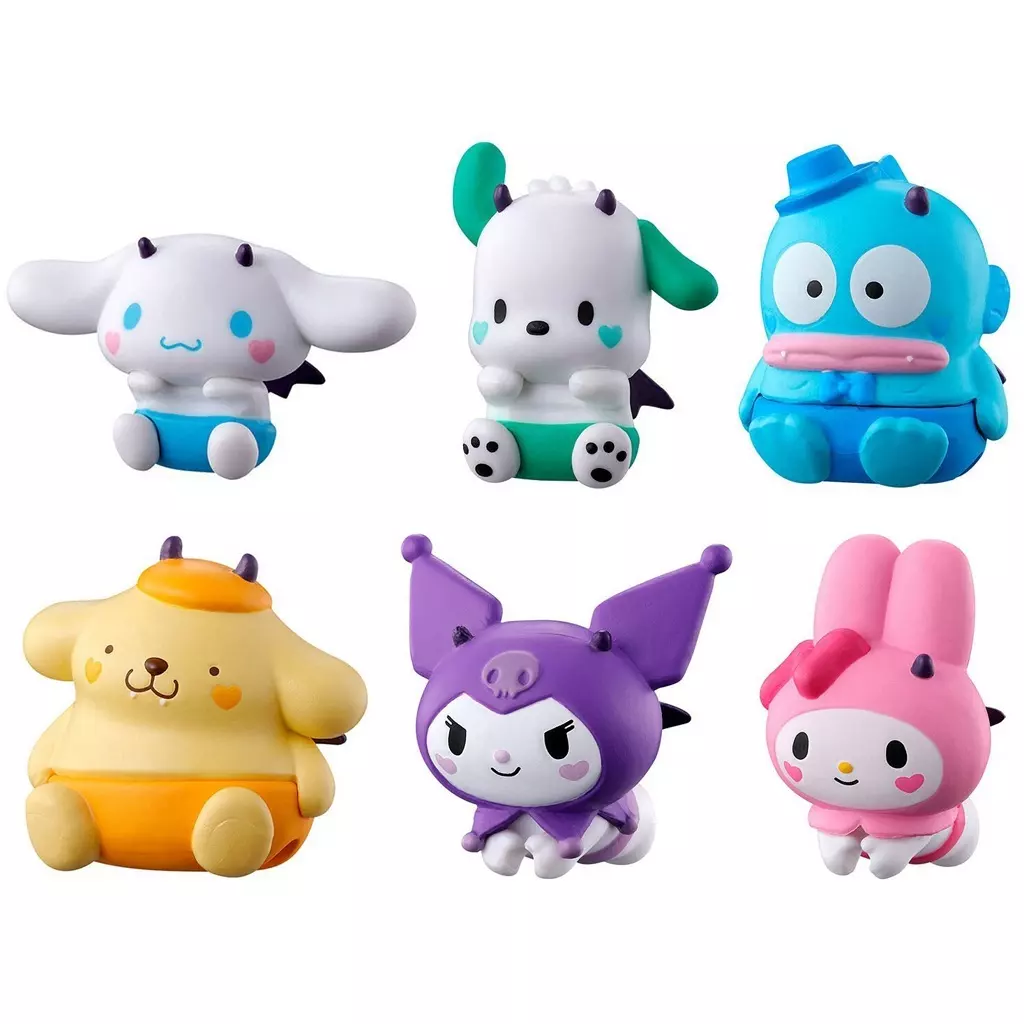 6-Type Set "Hagcot Sanrio Character Cheater's Little Devil Ver." | Toy ...