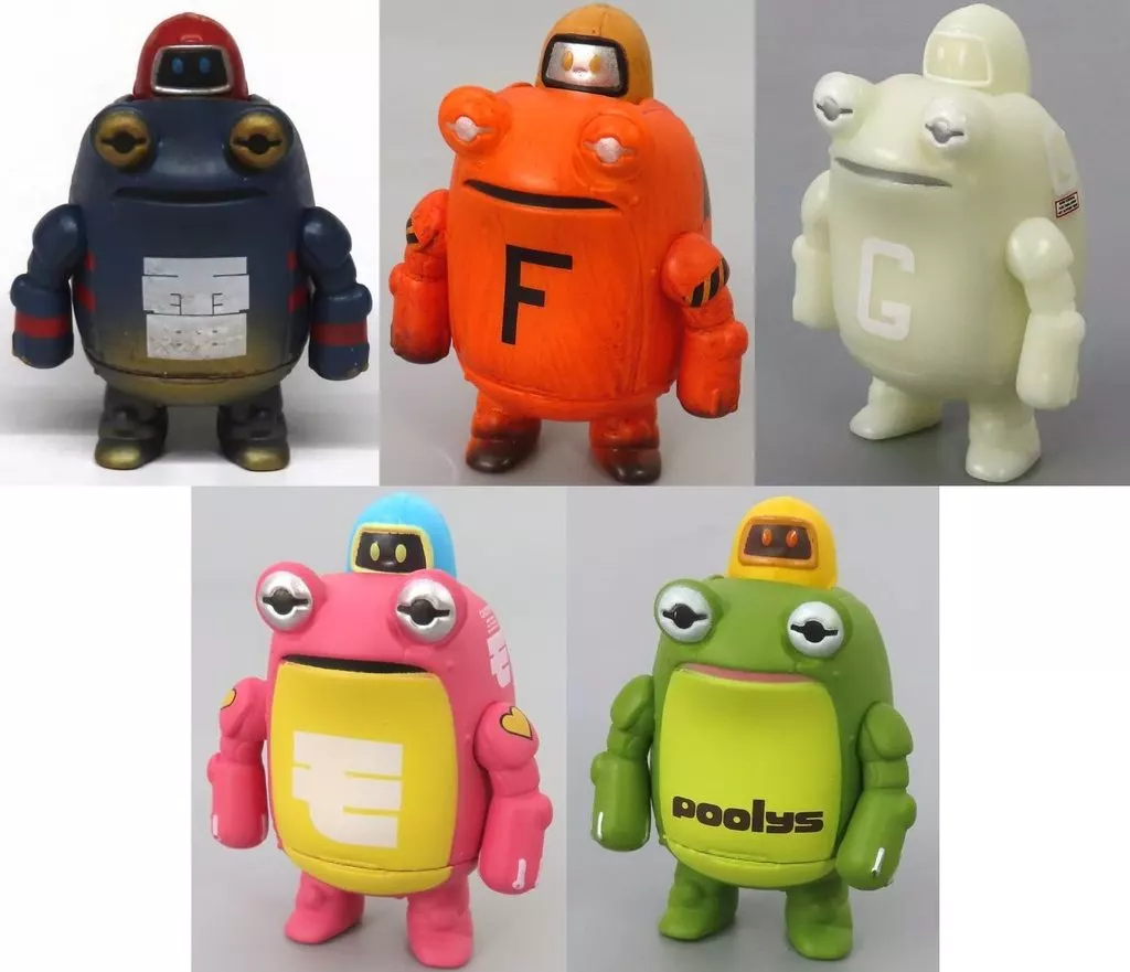 Trading figure 5-type set "ケローネンザ Capsule Toy 3" | Toy Hobby | Suruga-ya.com