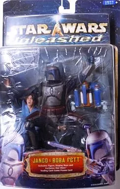 Django Fett & Boba Fett "Star Wars Episode 2" Unleashed Figure | Toy ...