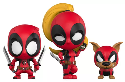 Lady Deadpool & Kid Pool & Dog Pool (3-Body Set) 「 Deadpool 」 Cos Baby ...
