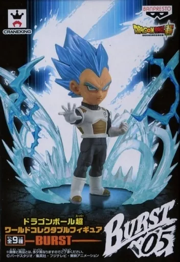 Figure Super Saijin God SS Vegeta "DRAGON BALL SUPER" World Collectible ...