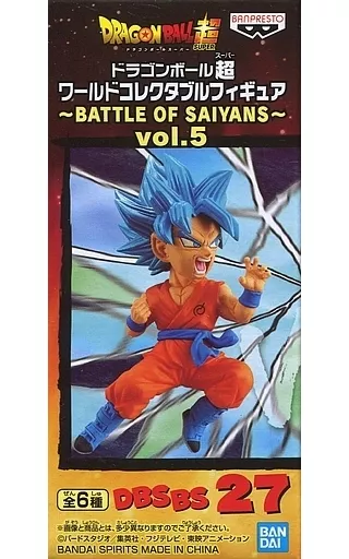 Figure Super Saijin God "DRAGON BALL SUPER" World Collectible Figure ...