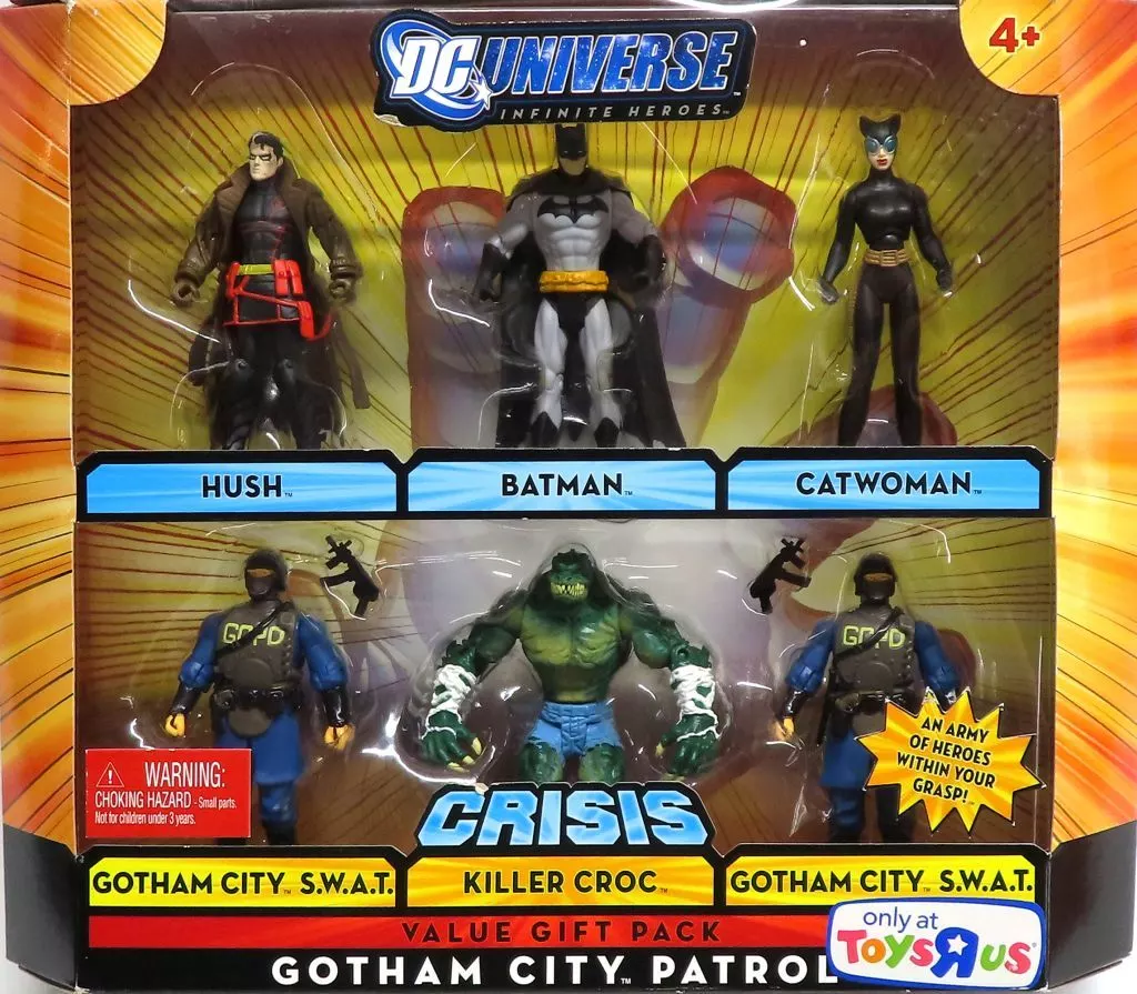 GOTHAM CITY PATROL Figure Set (6-piece set) "DC UNIVERSE" Toys "R" Us ...