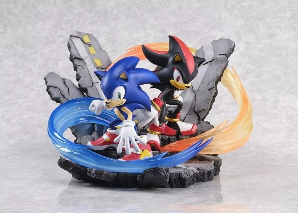 SONIC THE HEDGEHOG "SONIC ADVENTURE 2" Super Situation Figure PVC & ABS ...