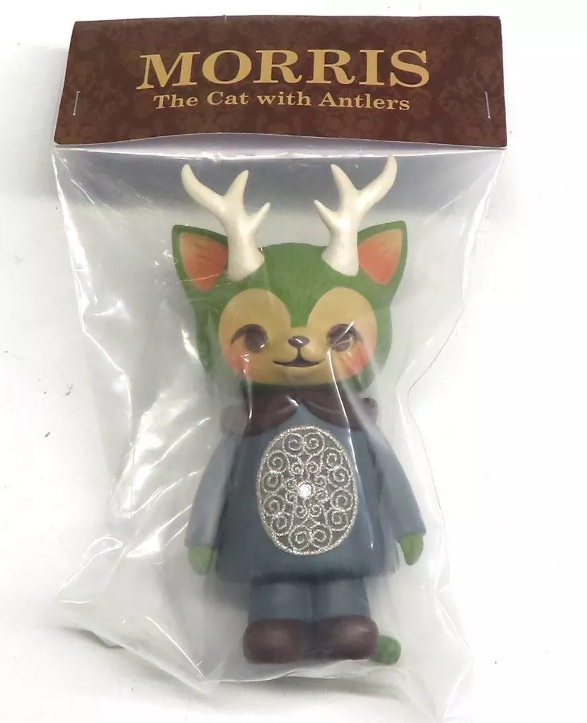 MORRIS MORRIS (patch coat / gray) "Morris The Cat with Antlers" sofvi ...