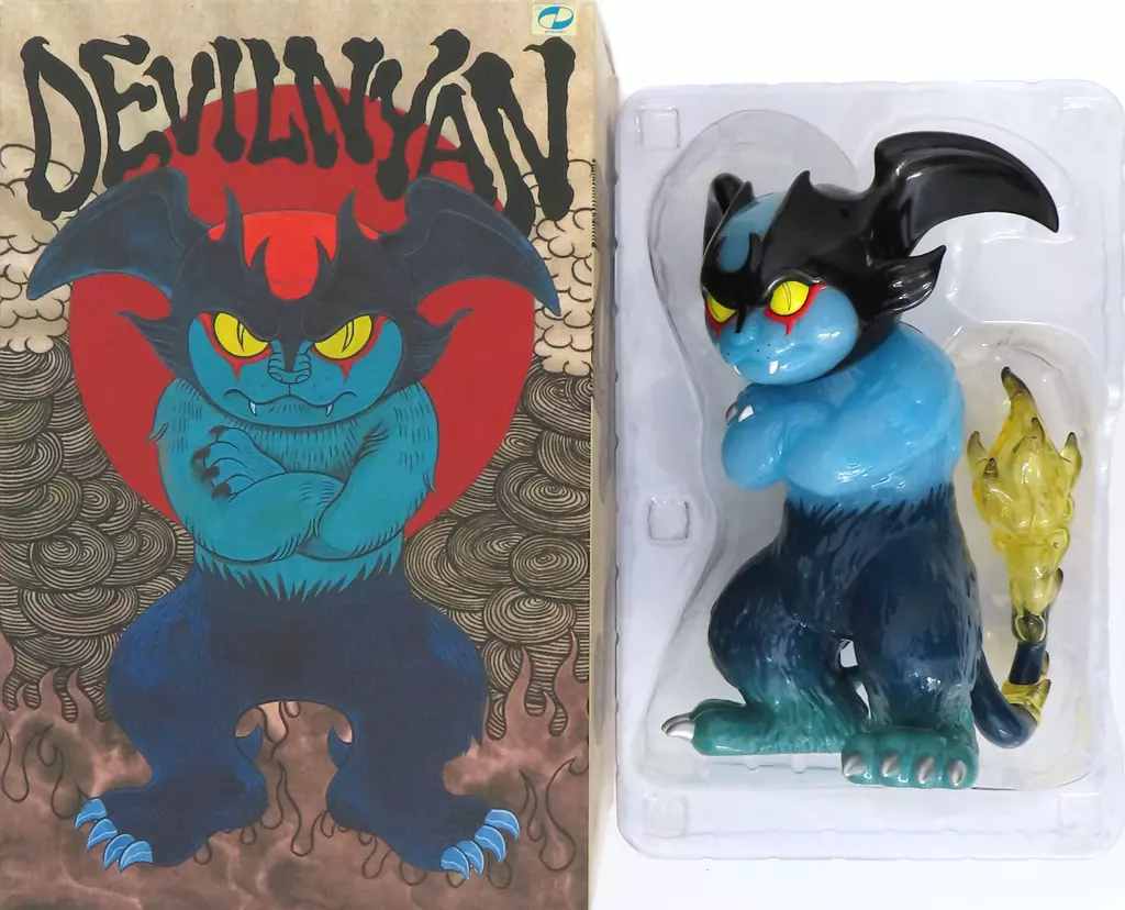 DEVILNYAN - Devil Nyan -' DEVILMAN x Ayako ISHIGURO' sofvi figurine | Toy Hobby | Suruga-ya.com