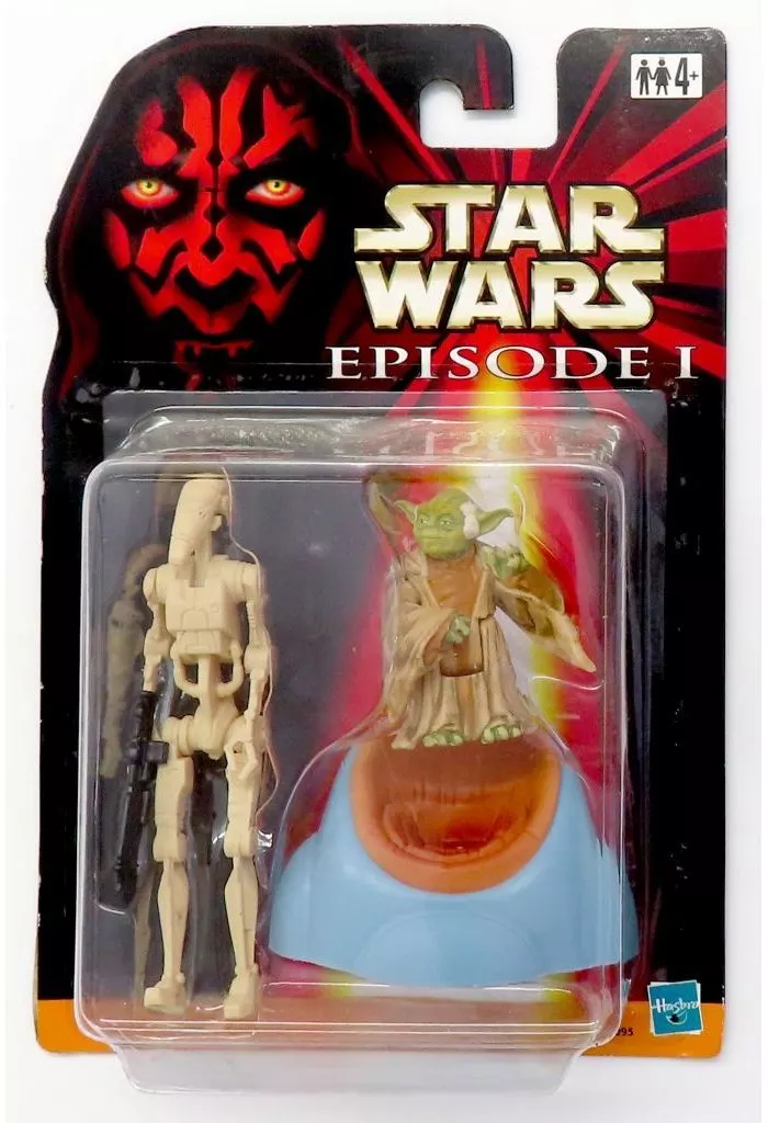 Yoda With Battle Droid "Star Wars Episode 1 / Phantom Menace" Basic ...