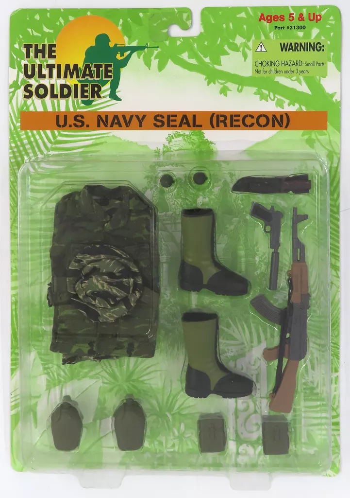 U.S. NAVY SEAL (RECON) set "THE ULTIMATE SOLDIER" action figure ...
