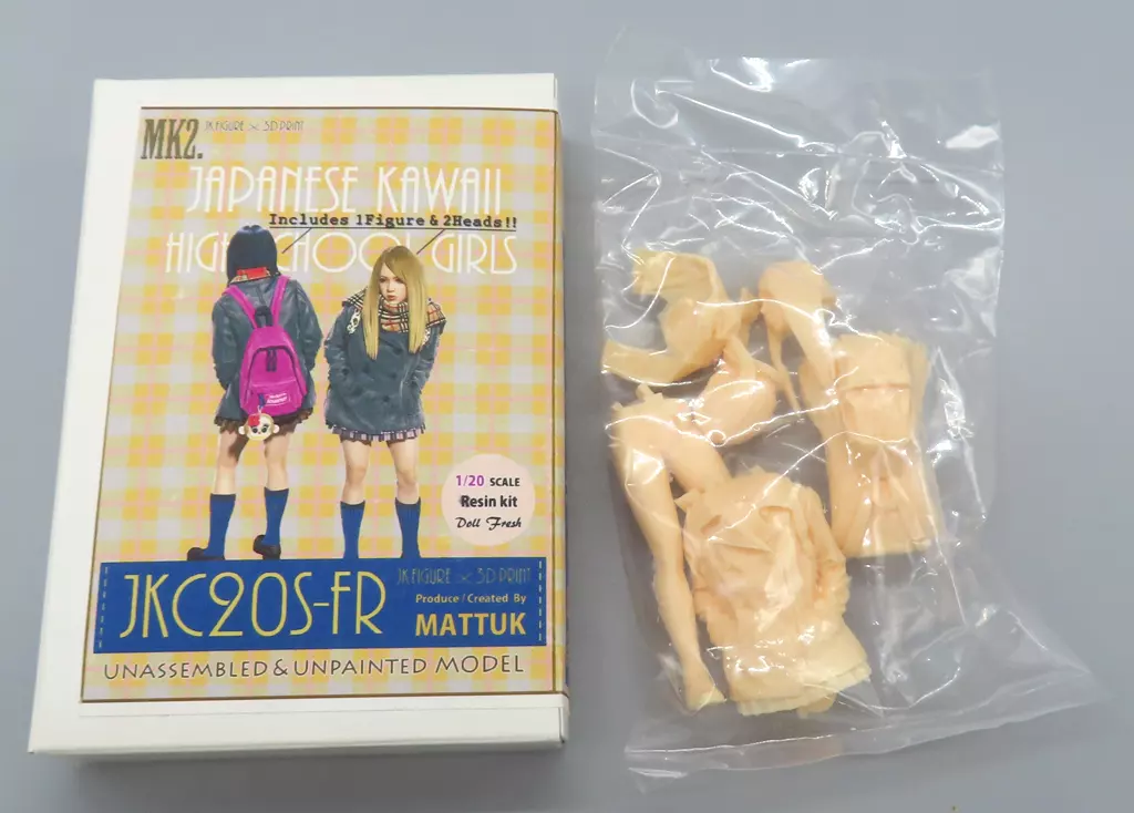 JKCS20S-FR "JK FIGURE Series" 1/20 Resin Cast Kit | Toy Hobby | Suruga ...