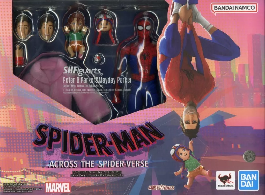 S. H. Figuarts Peter B. Parker and Mayday Parker "Spider-Man : Across the Spider-Verse" | Toy ...