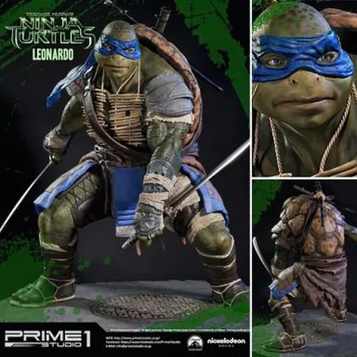Leonardo "Mutant Turtles" Museum Master Line Polystone Stache | Toy ...