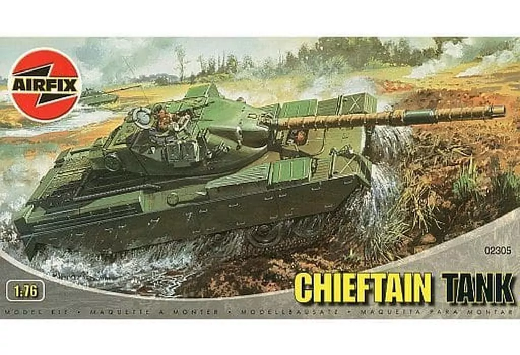 プラモデル 1/76 CHIEFTAIN TANK -チーフテン タンク- シリーズ2 [02305] | おもちゃホビー | Suruga ...