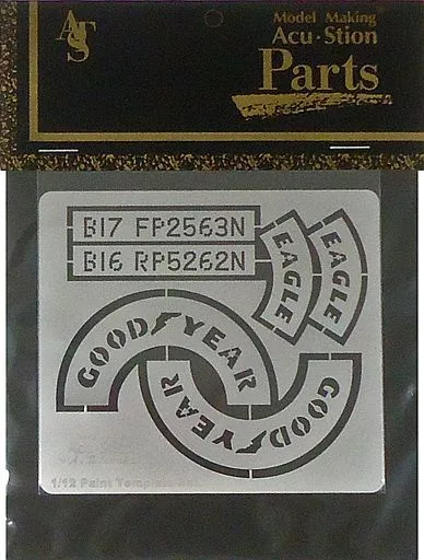 Plastic model 1/12 Good year Tire Paint Template Set Etching Part [ATS ...
