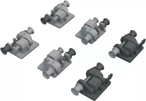 Plastic model 1/350 US Navy Ships Electric Winch 6 Pieces "BRASSIN ...
