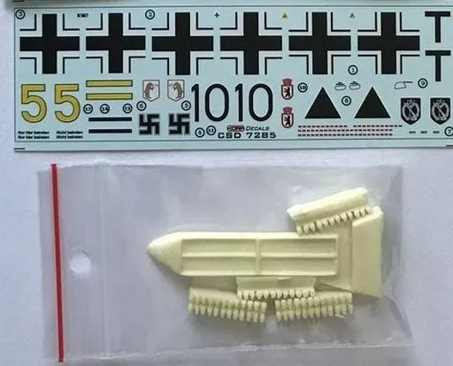 Plastic model 1/72 Bf109E-3/4/7/B w/SD2 Butterfly Bomb Set Detailed Up ...