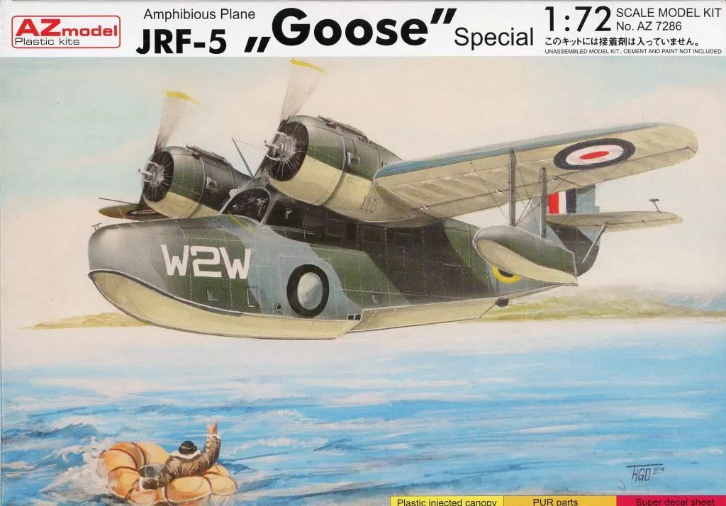 1/72 JRF-5 "Goose" Special [AZ7286] | Toy Hobby | Suruga-ya.com