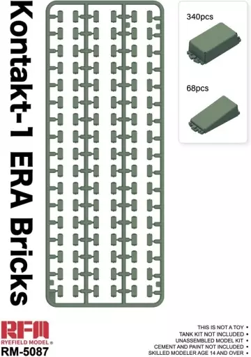 Plastic model 1/35 Konacht 1 era Block Set Detail-Up Parts [RFM5087 ...