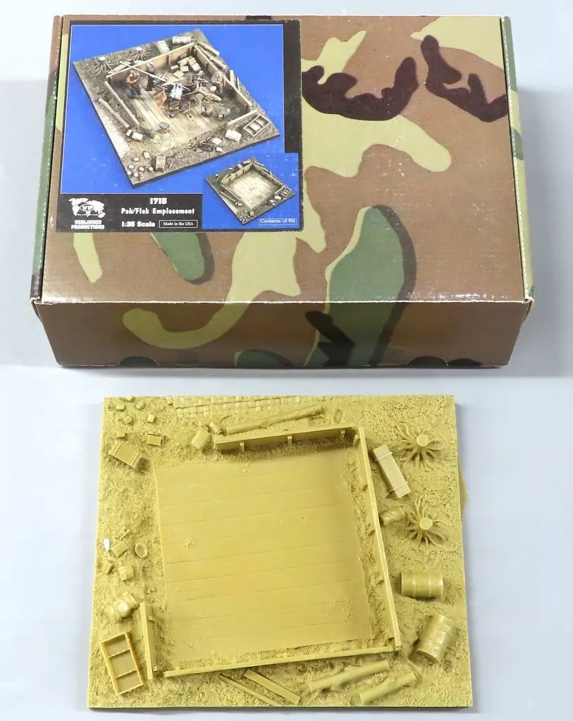 1/35 Pak/Flak Emplacement Garage Kit [1715] | Toy Hobby | Suruga-ya.com