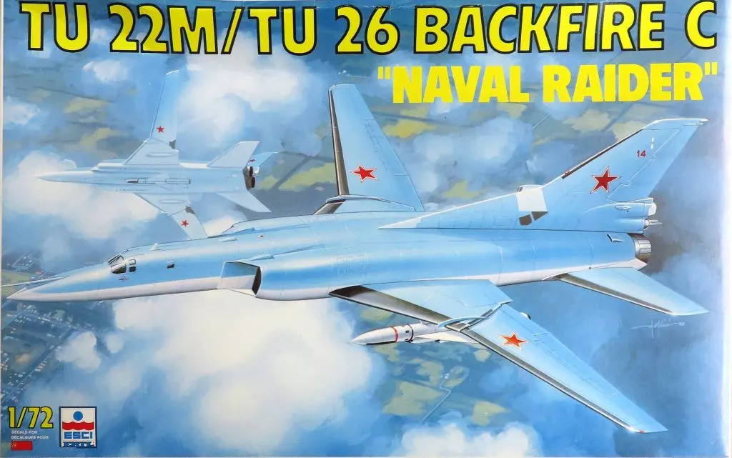 プラモデル 1/72 TU 22M TU 26 BACKFIRE C ”NAVAL RAIDER” [9088] | Toy Hobby ...