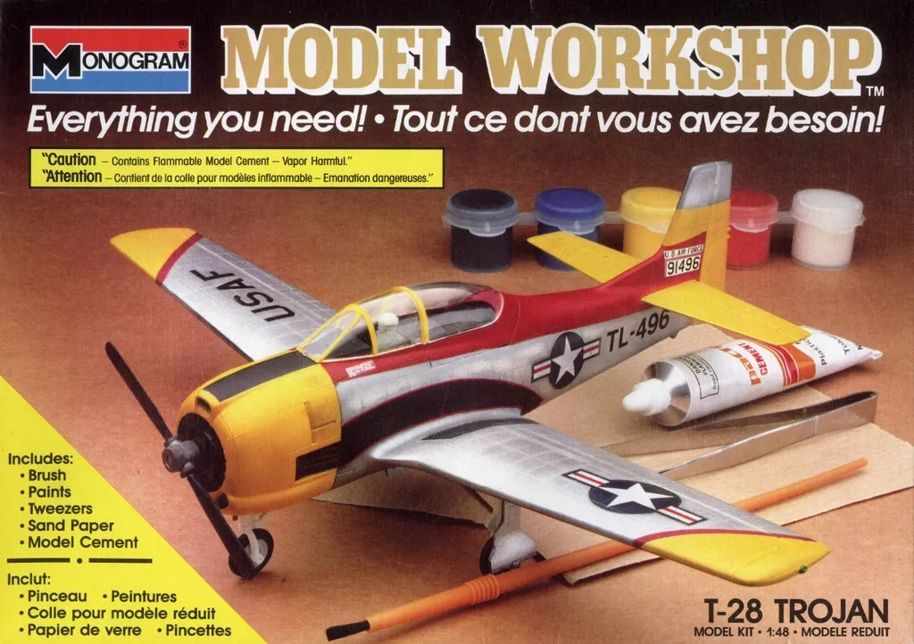 1/48 T-28 TROJAN "MODEL WORKSHOP" [6177] | Toy Hobby | Suruga-ya.com