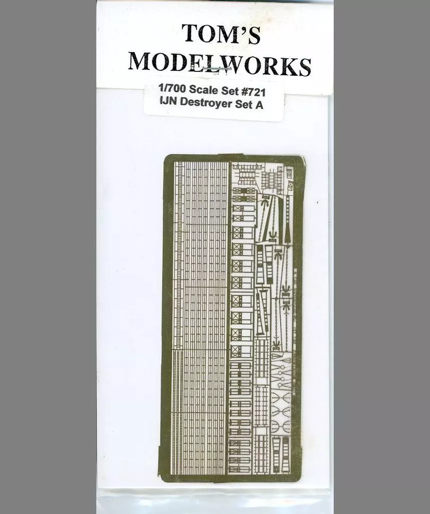 1/700 IJN Destroyer Set A etched part [721] | Toy Hobby | Suruga-ya.com