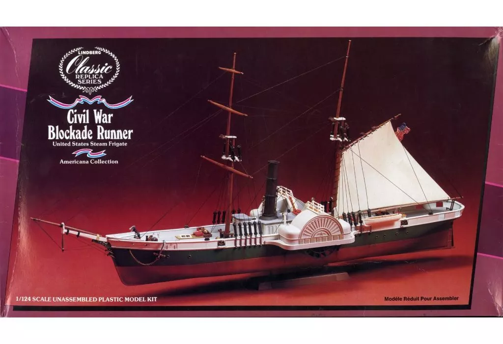 1/124 Civil War blockade Runner "Classic REPLICA SERIES" [715] | Toy Hobby | Suruga-ya.com