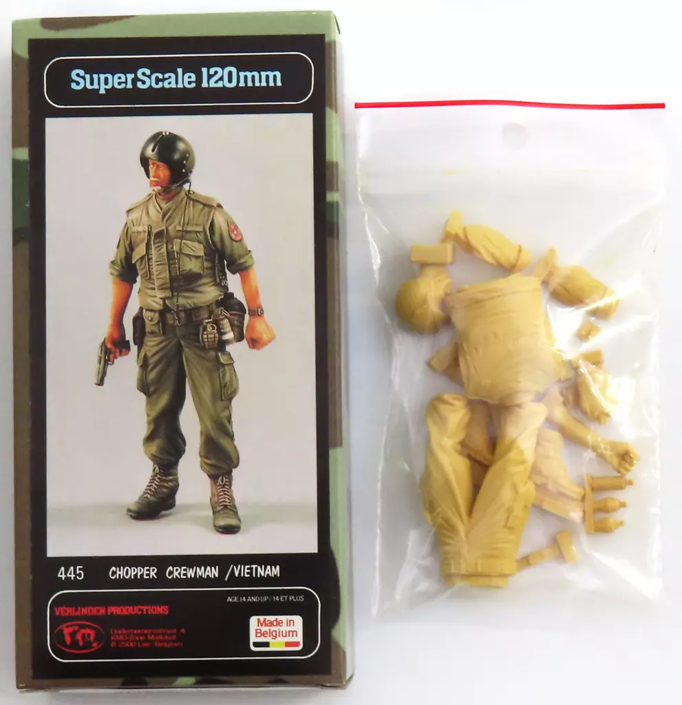 Super Scale 120 mm CHOPPER CREWMAN/VIETNAM Garage Kit [445] | Toy Hobby ...