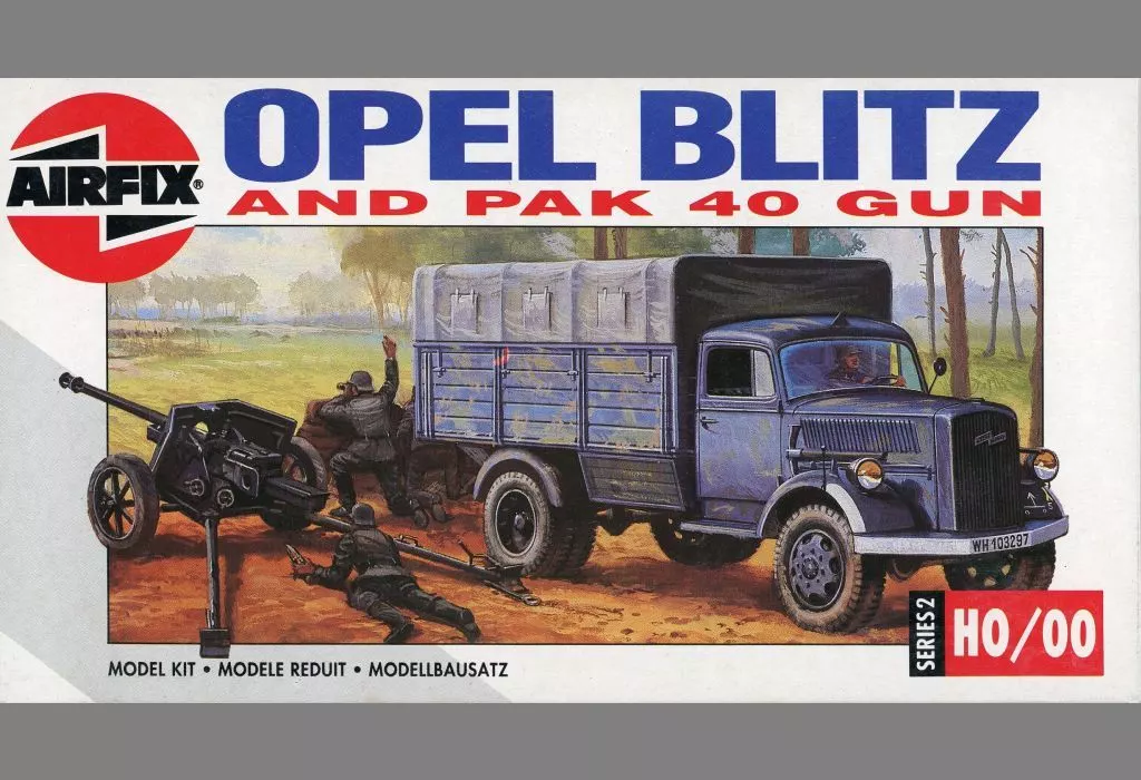 プラモデル HO/OO OPEL BLITZ AND PAK 40 GUN [02315] | Toy Hobby | Suruga-ya.com