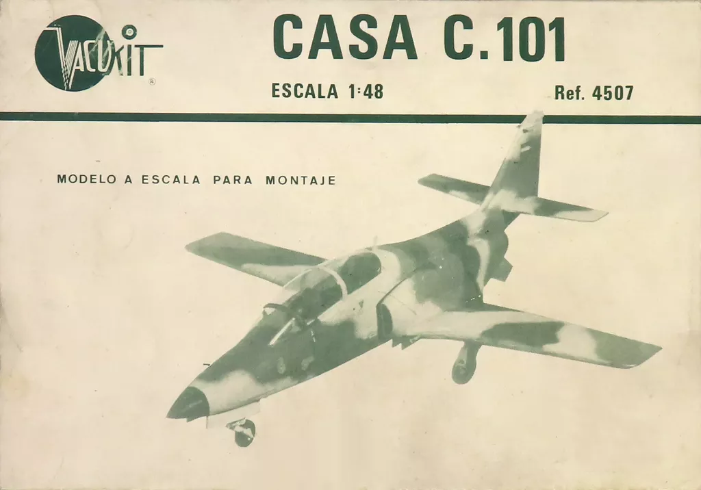 1/48 CASA C. 101 Vacuum foam kit [4507] | Toy Hobby | Suruga-ya.com