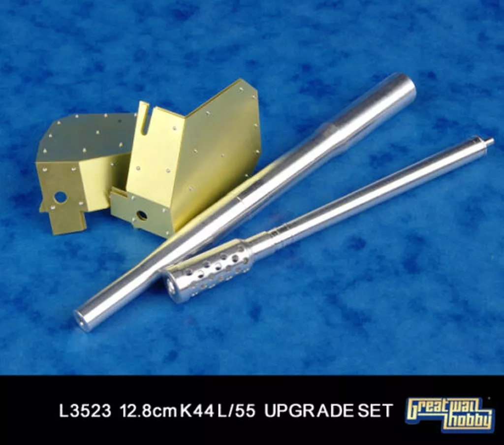 Plastic model 1/35 WWII Germany 12.8 cm Gun K44L / 55 Grade-up Parts ...
