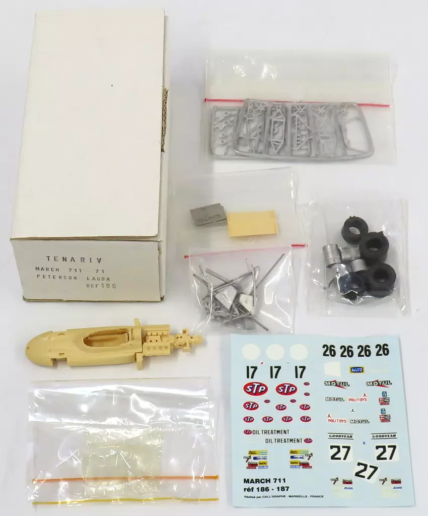 プラモデル MARCH 711 71 PETERSON LAUDA ガレージキット [186] | Toy Hobby | Suruga-ya.com