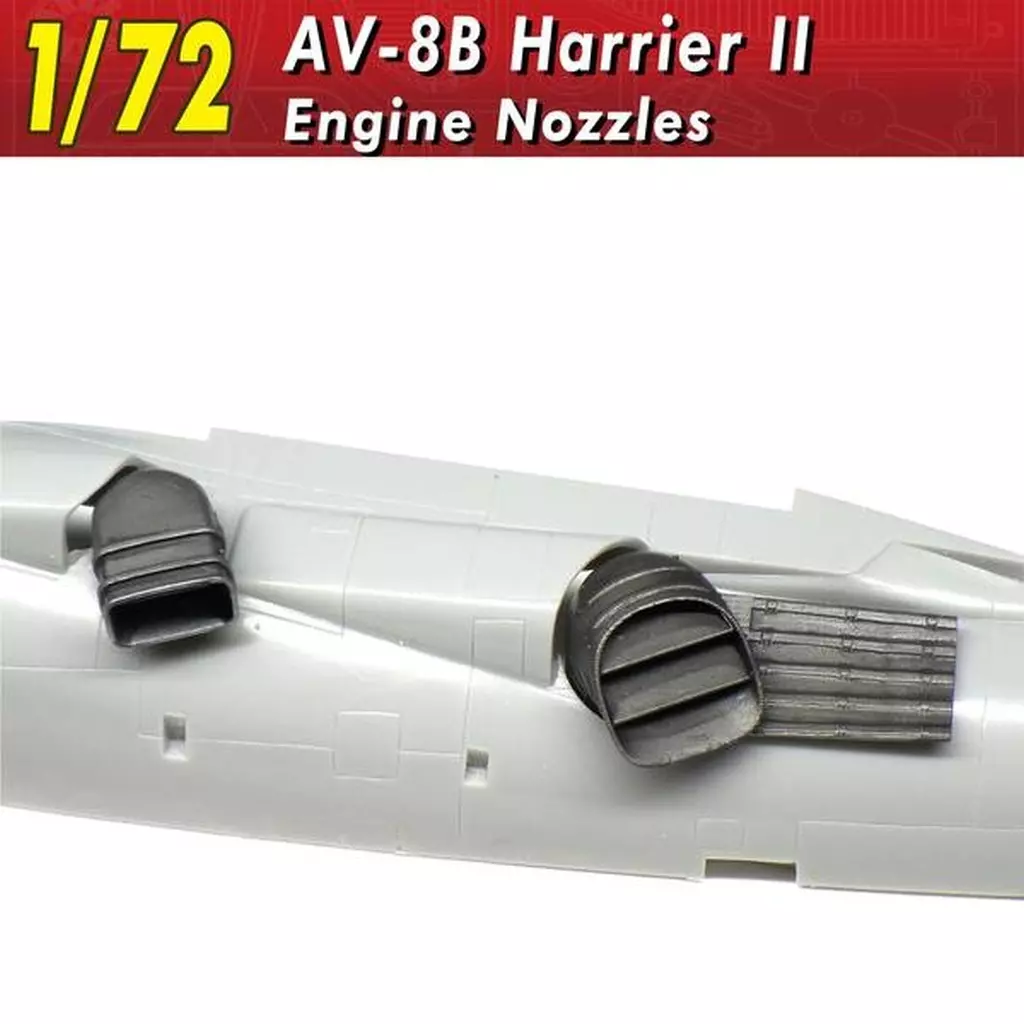 1 / 72AV-8B Harrier 2 Engine Nozzle Detail-Up Parts | Toy Hobby ...