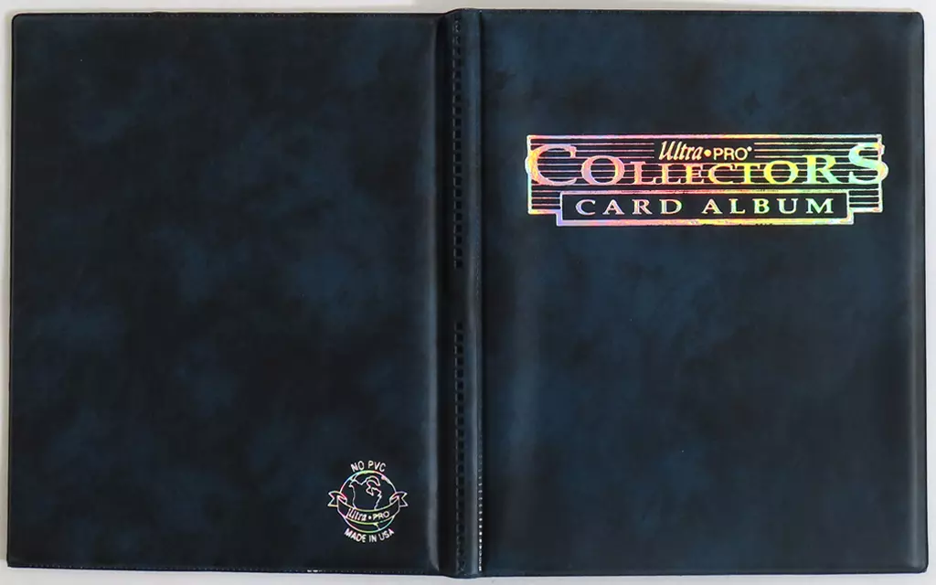 Ultra PRO 4-Pocket Collectors Portfolio Navy 4 Pocket Collectors ...