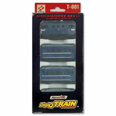 DigiQ Train T-001 EF58 & 24 Series Type 25 Passenger Car Set | Toy ...
