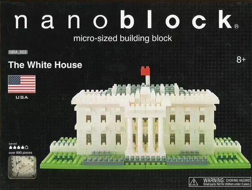 Toy Nanoblock NBA-003 White House - White House - | Toy Hobby | Suruga ...