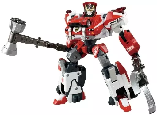 Toy Drive Head 02 MKII Brave Back Draft Support Vehicle Fire Track Set ...