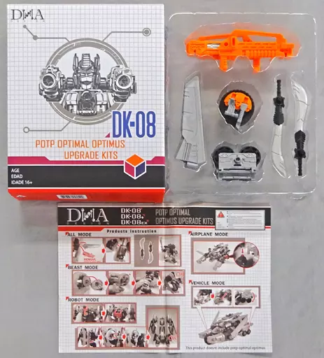 おもちゃ DK-08 POTP OPTIMAL OPTIMUS UPGRADE KIT | Toy Hobby | Suruga-ya.com
