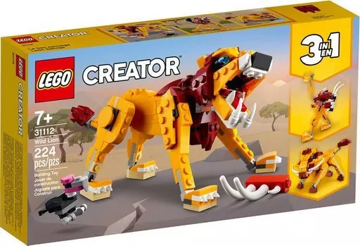 Toy LEGO Wild Lion 「 Lego Creator 3in1 」 31112 | Toy Hobby | Suruga-ya.com