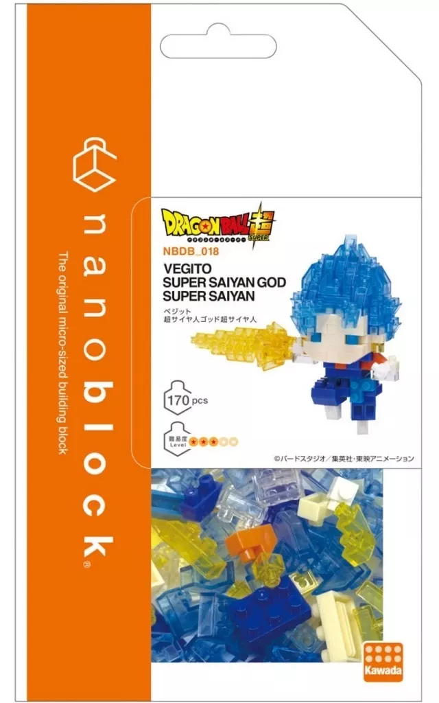 Toy Nanoblock NBDB _ 018 ベジット Super Saijin God Super Saijin "DRAGON ...