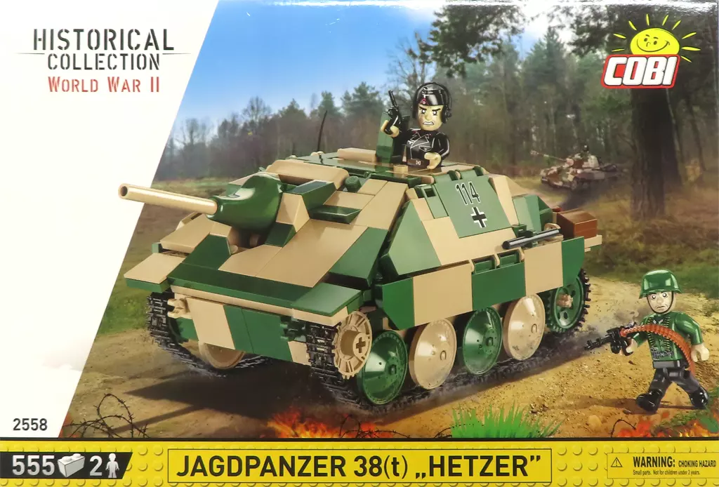 おもちゃ COBI 38T式軽駆逐戦車ヘッツァー 「コビ ミリタリーブロック」 2558 | おもちゃホビー | Suruga-ya.com