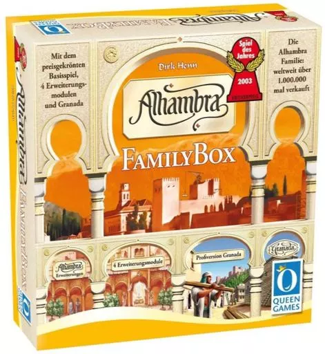 Alhambra Family Box German (Alhambra : Family Box) | Toy Hobby | Suruga ...