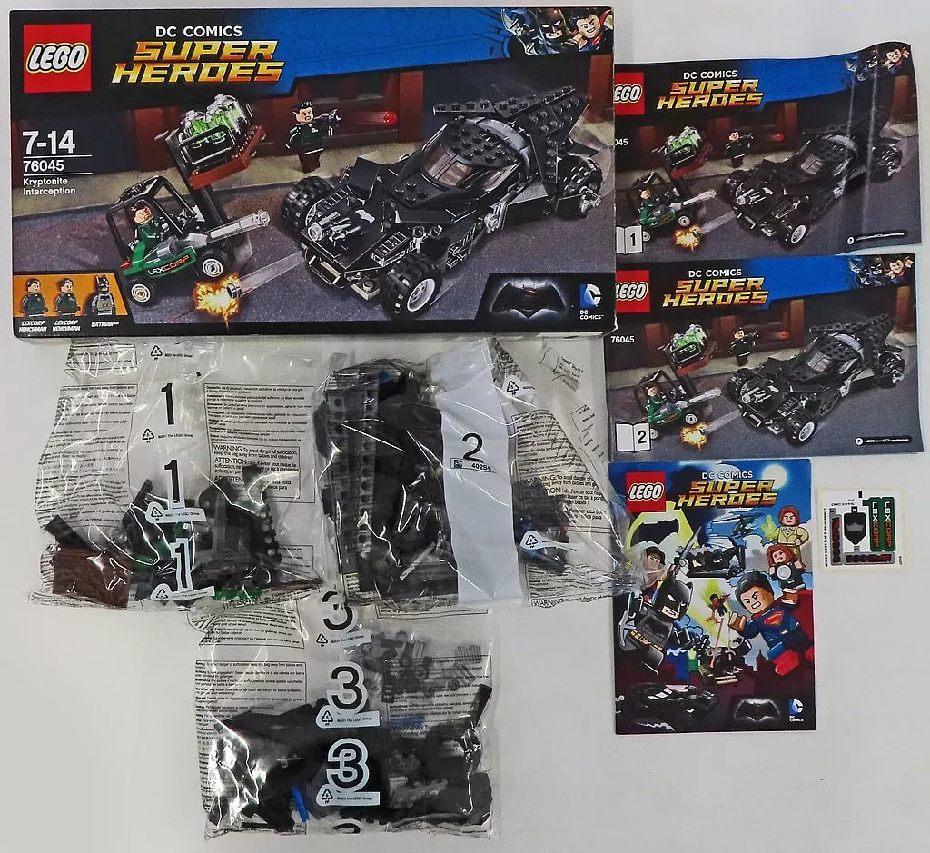 Toy Intercept LEGO Kryptonite "Lego DC COMICS Super Heroes" 76045 | Toy ...