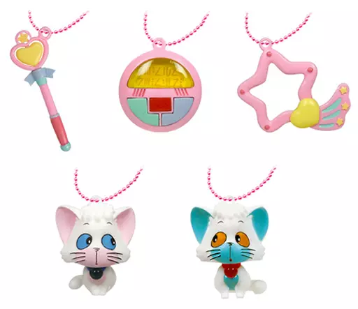 Key Holder Mascot (Character Actor) 5-Type Set "Magical Angel Creamy ...