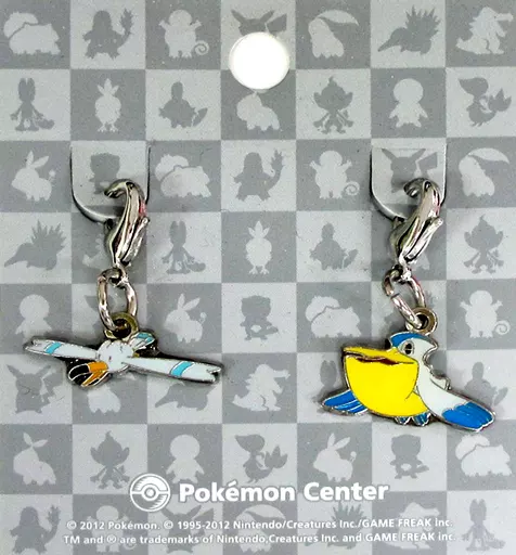 278. Wingull & 279. Pelipper Nationwide Zukan Metal Charm (2-piece Set ...