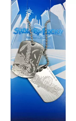 Key Holder Mascot (Character Actor) 03. Aion Koubu Tsuya Dog Tag "SHOW ...