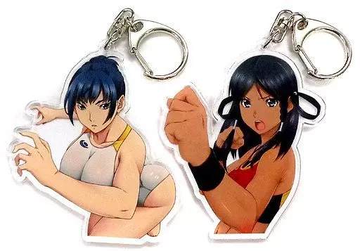 Special acrylic key holder "PC Soft 姦染 Clipping Chronicle" by Kasane ASHINA Clipping Chronicle ...